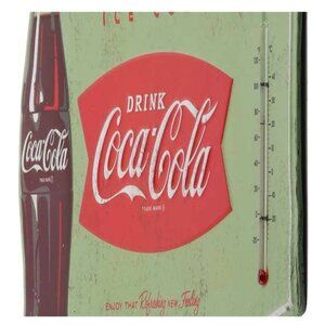 Coca Cola | Wall Decor | Retro Cocacola Vintage Style Metal Sign With ...
